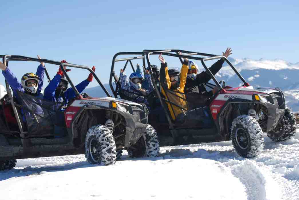 Winter Side-by-Side ATV Tours near Vail | Sage Outdoor Adventures